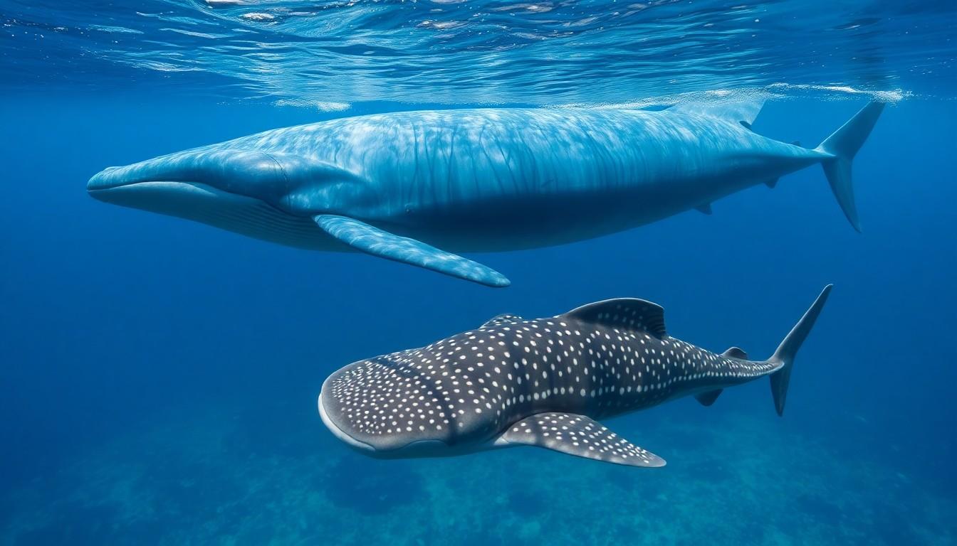 Is a Whale Shark Bigger Than a Blue Whale? Size Comparison